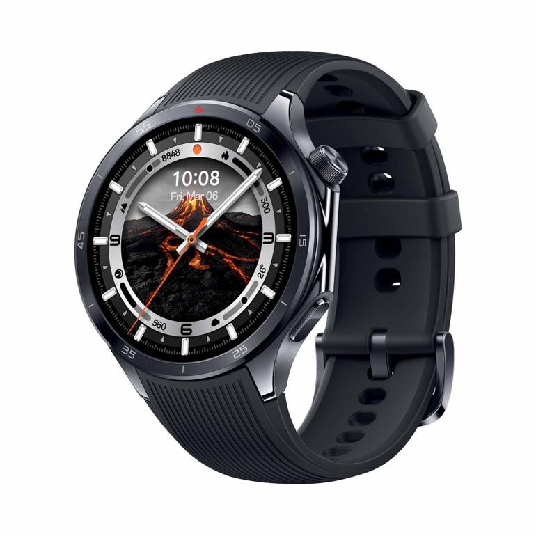 OPPO watch X2 (Lava Black), Mobile Phones & Gadgets, Wearables & Smart ...