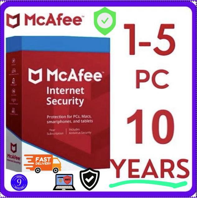 ORIGINAL MCAFEE TOTAL PROTECTION ORIGINAL ANTIVIRUS SOFTWARE | 10 YEARS ...
