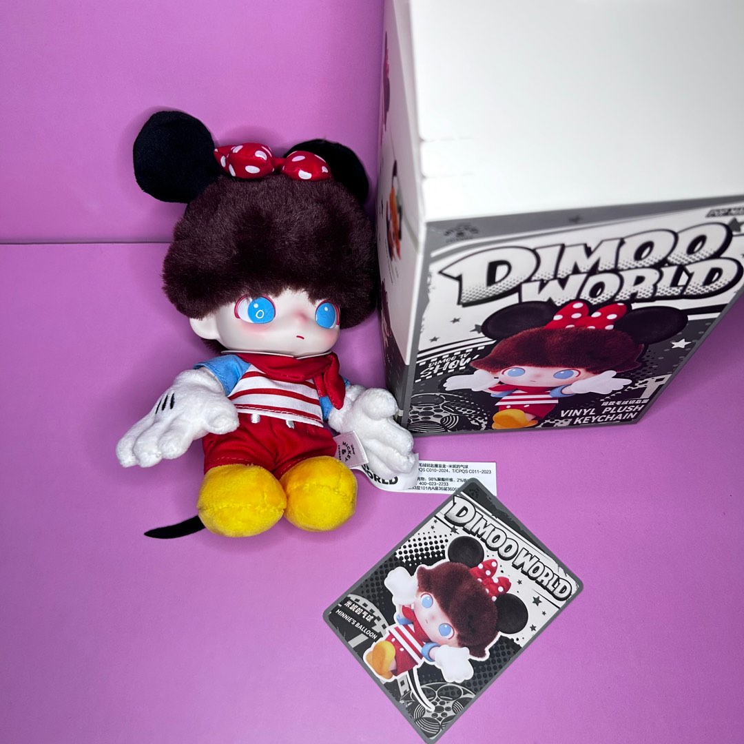 Original Pop Mart Popmart Dimoo Disney Minnie Mouse, Toys ...