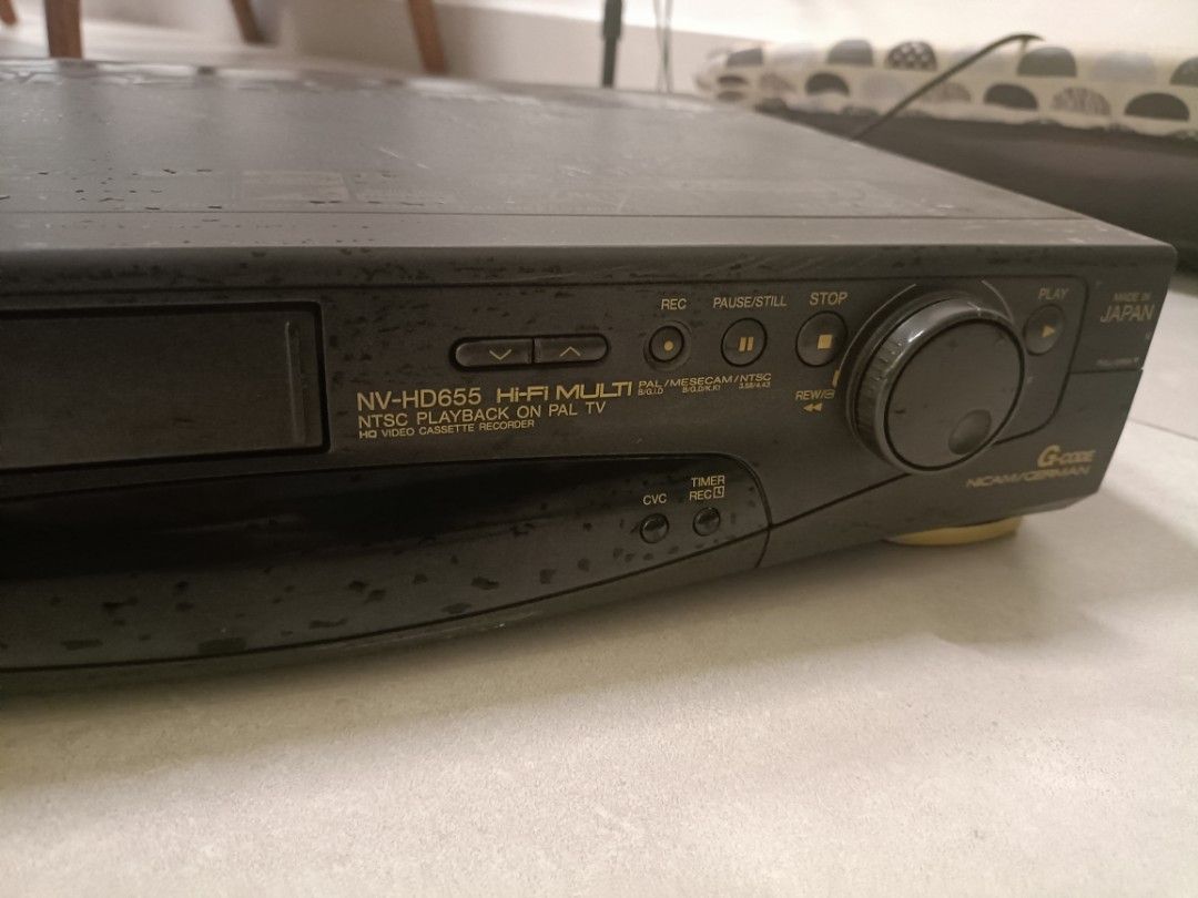 Panasonic VHS Player NV HD-655 video Cassette, Community on Carousell