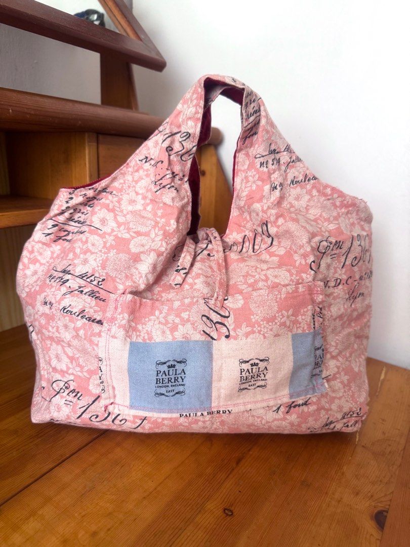 Paula Berry London Spring Summer Vintage Retro Tote Bag (555), Women's ...