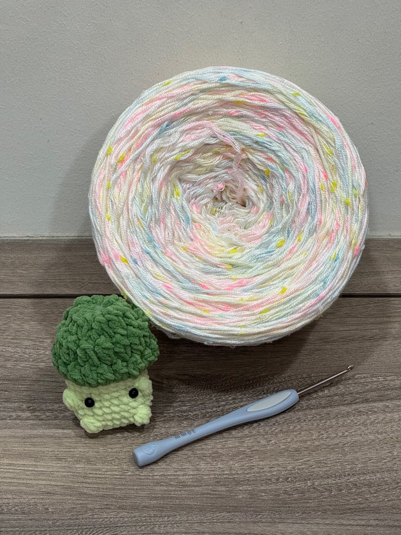 Macaron Pebbles Yarn. , Hobbies & Toys, Stationery & Craft, Craft ...