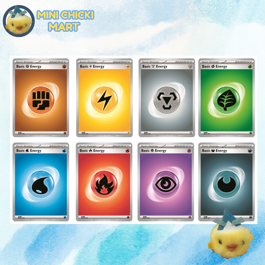 Pokemon TCG Energy Cards, Hobbies & Toys, Toys & Games on Carousell