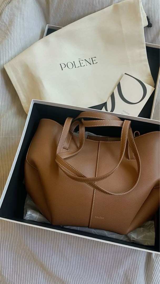 RUSH!!! Polene Cyme mini (Camel), Luxury, Bags & Wallets on Carousell