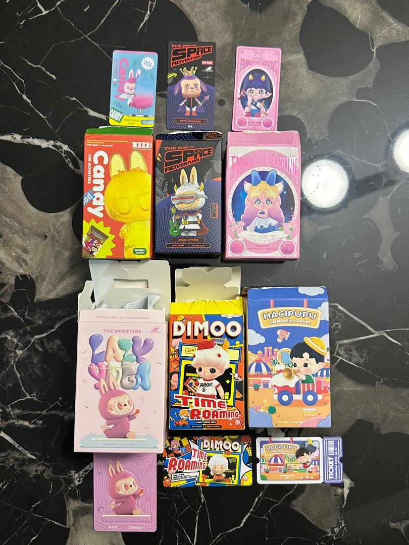 POPMART The Monster, DIMOO, Hacipupu etc, Hobbies & Toys, Toys & Games ...