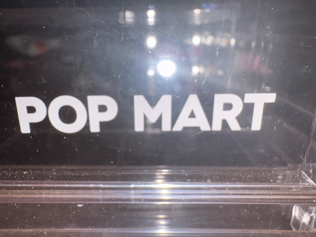 Popmart Transparent Display Case, Hobbies & Toys, Toys & Games on Carousell