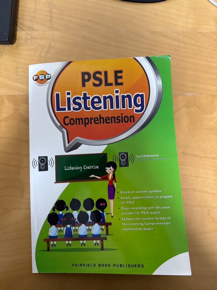 PSLE Listening Comprehension, Hobbies & Toys, Books & Magazines ...