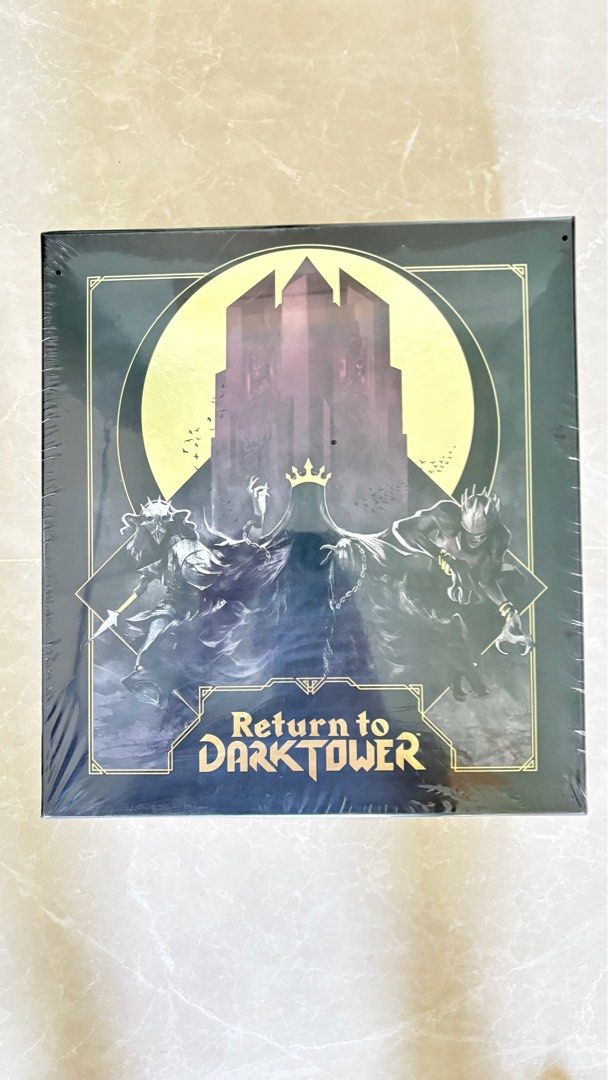 Return to Dark Tower Boardgame (Kickstarter Edition), Hobbies & Toys ...