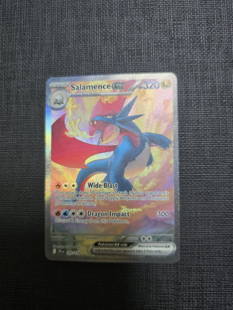 Salamence SIR - journey together - pokemom trading card game, Hobbies ...
