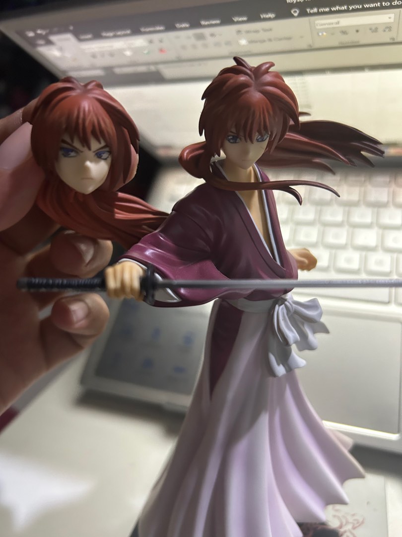 Samurai X set of 3 figures Kenshin - Megahouse GEM loose Makoto Shishio ...