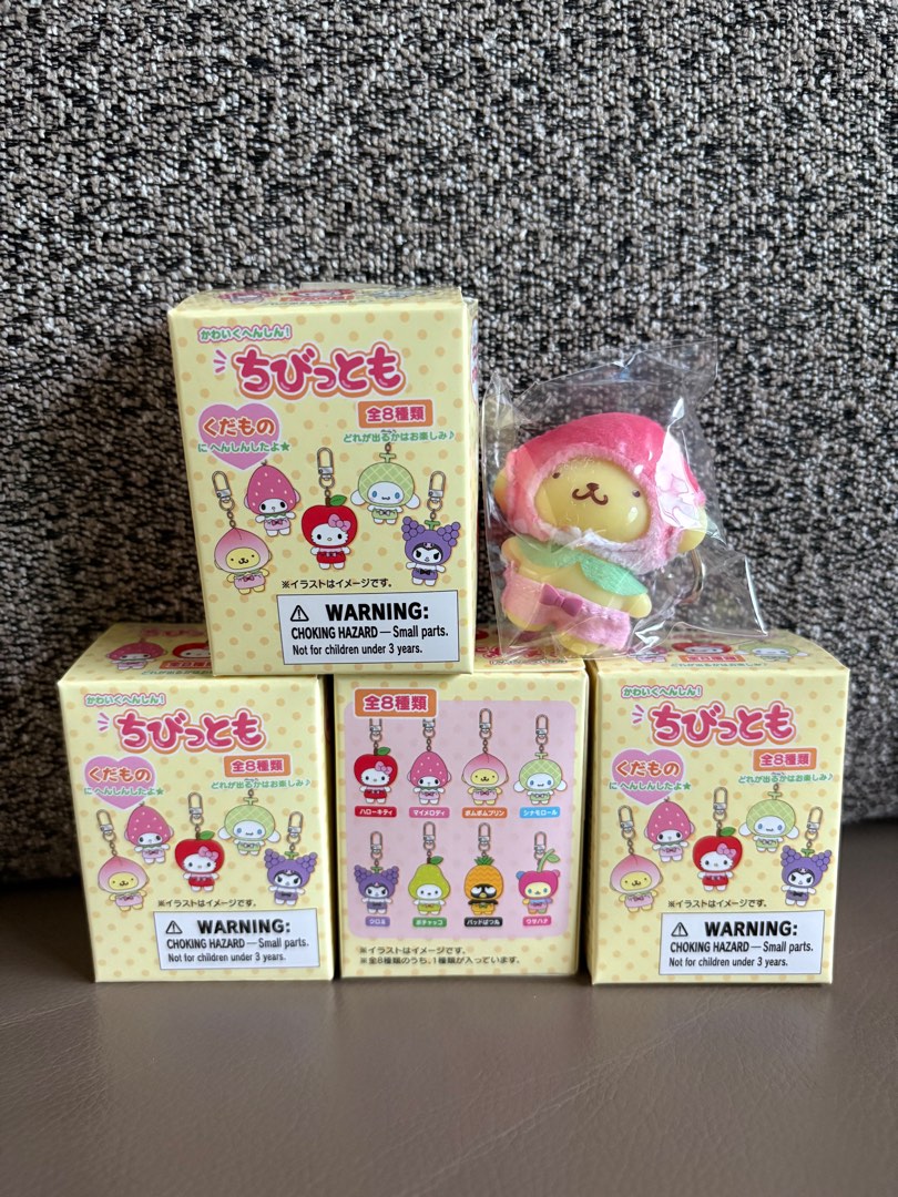 Sanrio Characters Fruit Blind Box keychain, Hobbies & Toys, Toys ...