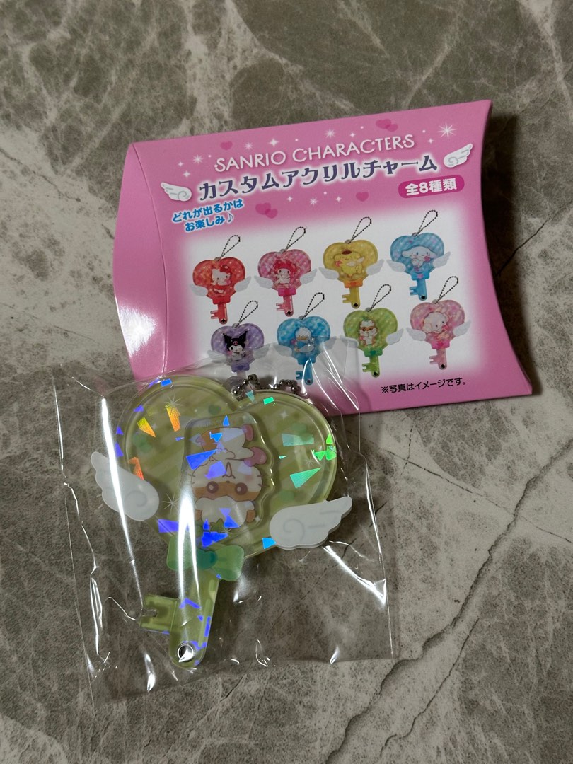 Sanrio Characters Shaker Keychain Angel ver. - Corocorokuririn, Hobbies ...