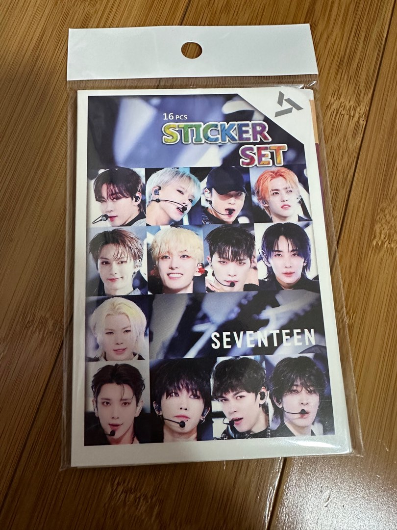 Seventeen sticker pack (16 pieces), Hobbies & Toys, Music & Media ...