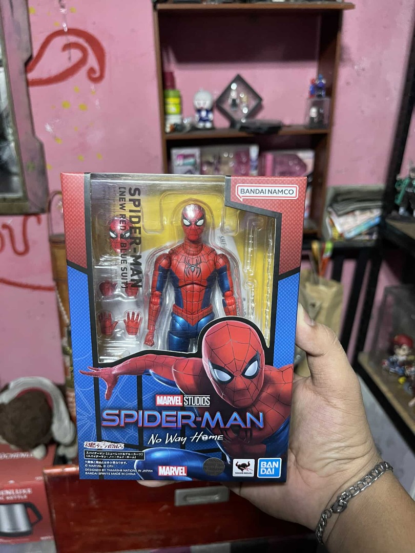 S.H. Figuarts Final Swing Spider-Man New Red&Blue Suit, Hobbies & Toys ...