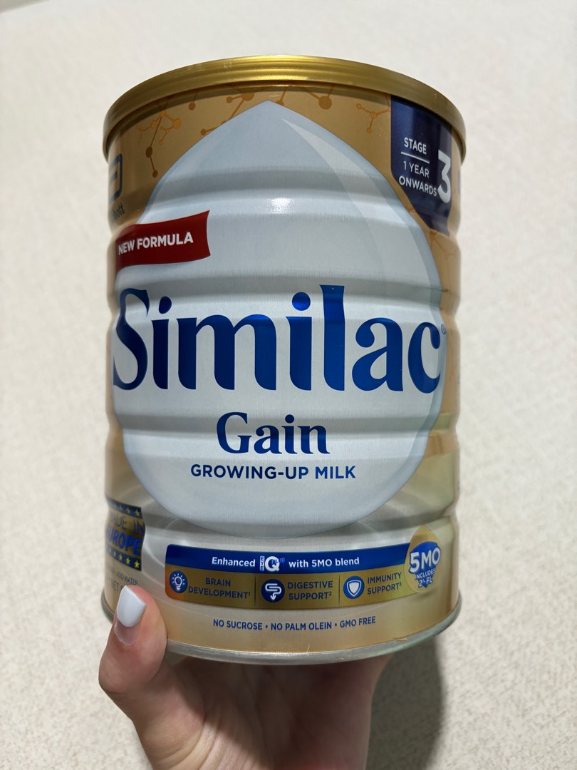 Similac Gain Stage 3 (850g), Babies & Kids, Nursing & Feeding, Breastfeeding & Bottle Feeding on ...