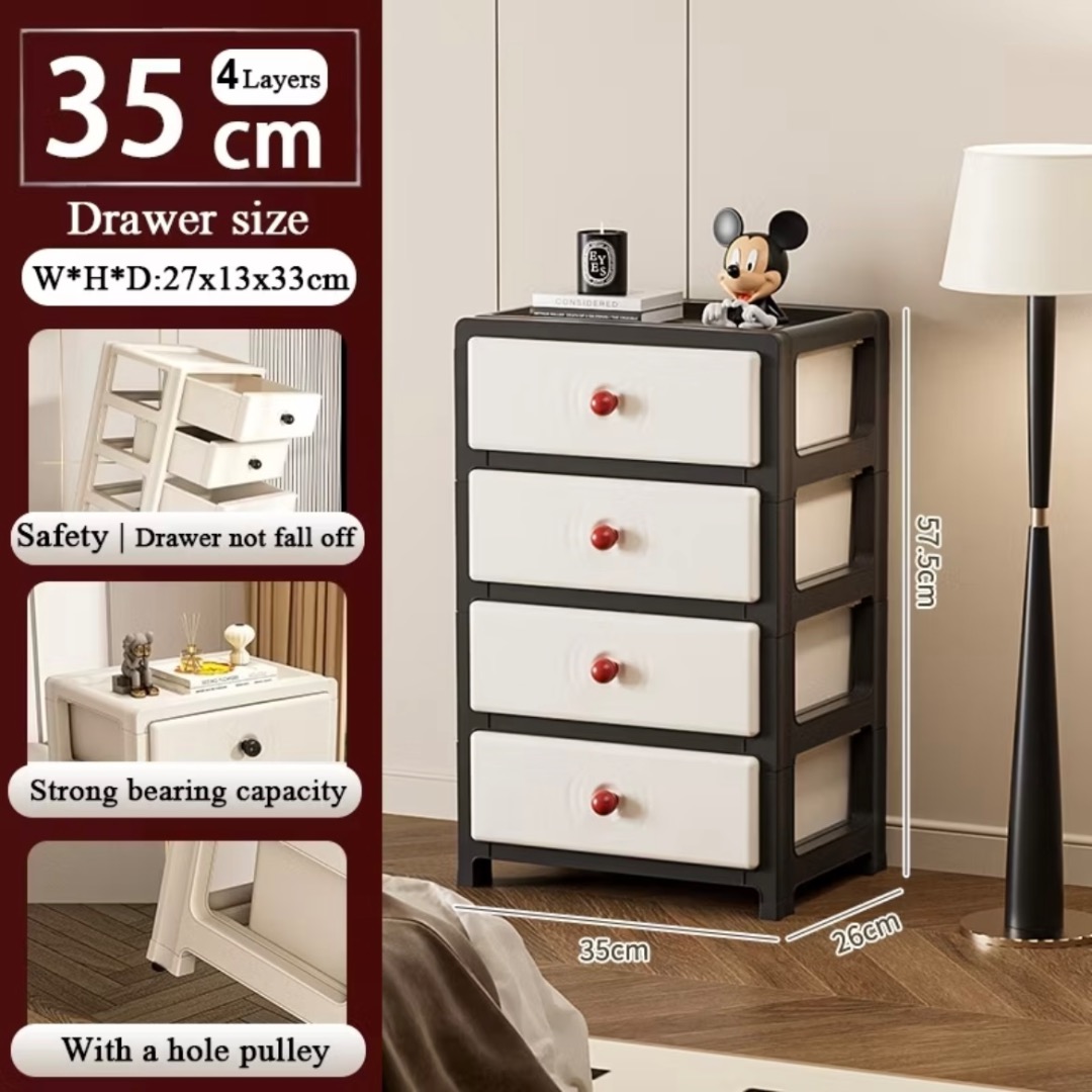 Simple Drawer Storage Cabinet | Plastic Storage Organizer Drawers ...