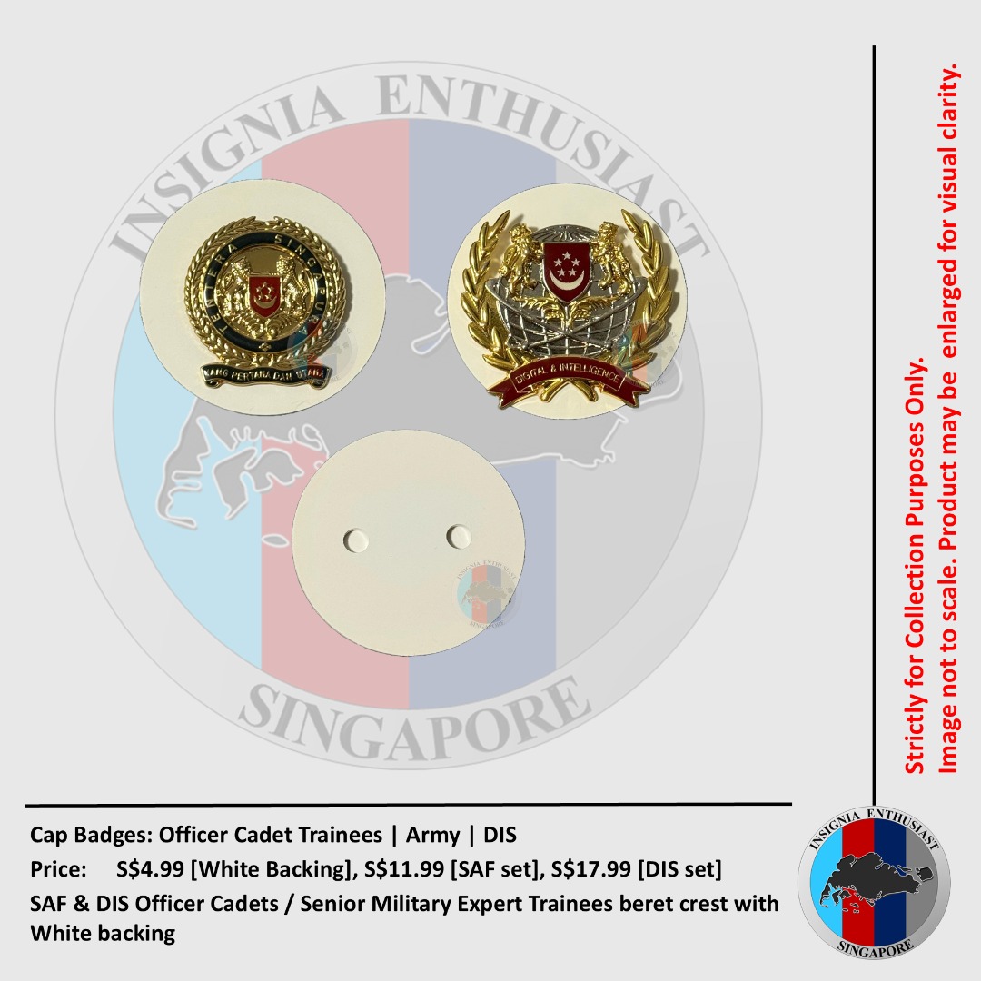 Singapore Officer Cadet School Cadets | Trainee | Accessories | Cap ...