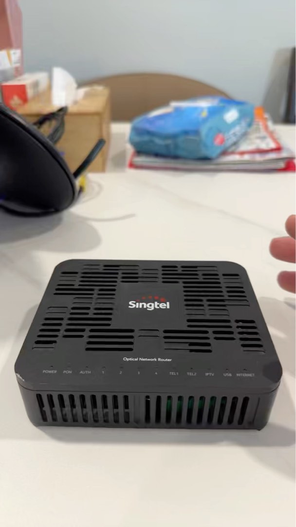 Singtel Optical Network Router, Computers & Tech, Parts & Accessories ...