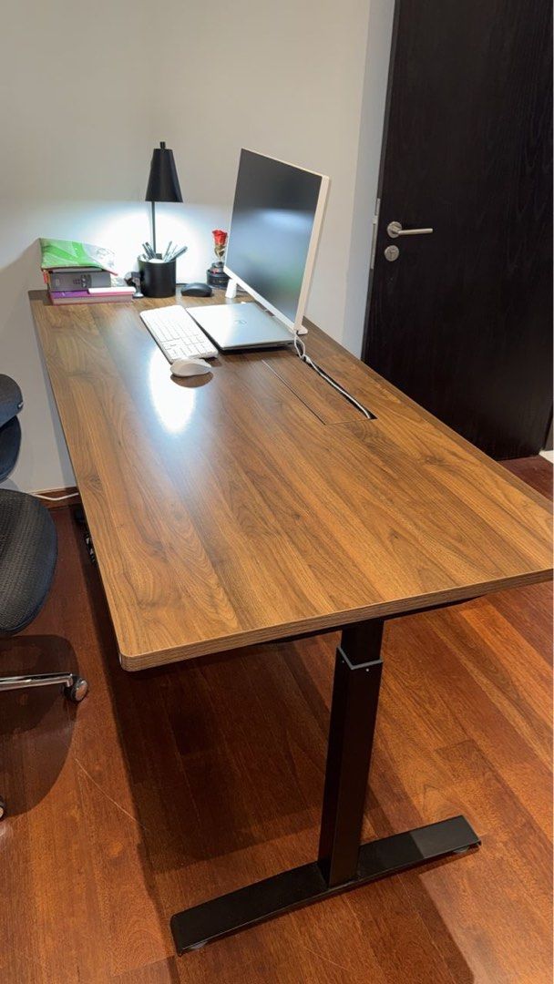 Solid wood Office Table, Furniture & Home Living, Furniture, Tables ...