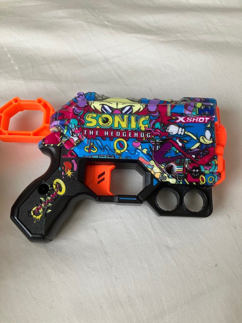 Sonic Xshot toy gun with ammo, Hobbies & Toys, Toys & Games on Carousell