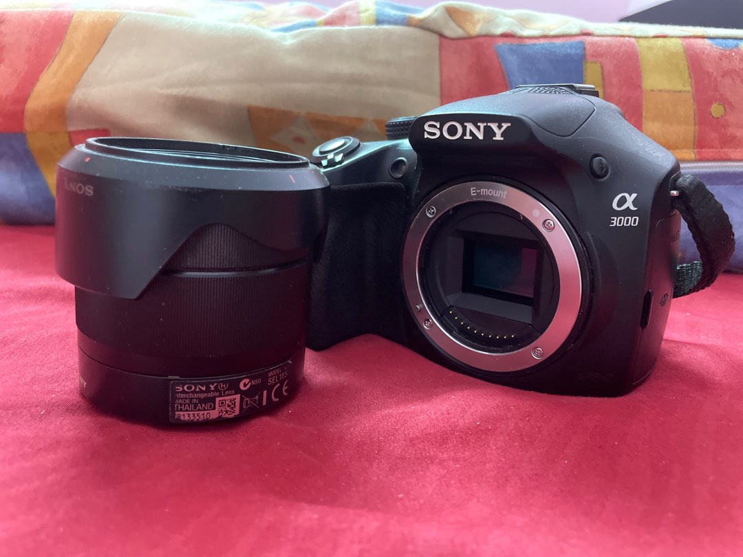 Sony Alpha 3000 Camera, Photography, Cameras on Carousell