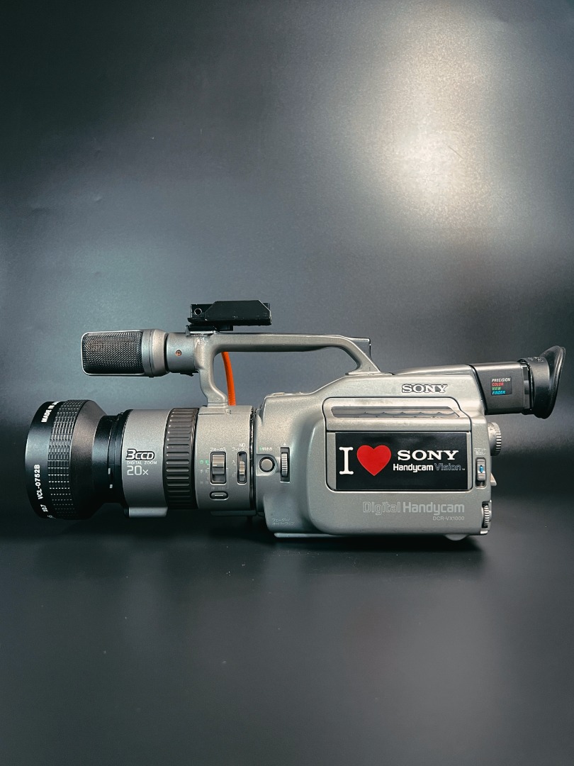 Sony VX1000 Tapeless rig Camcorder, Photography, Video Cameras on Carousell