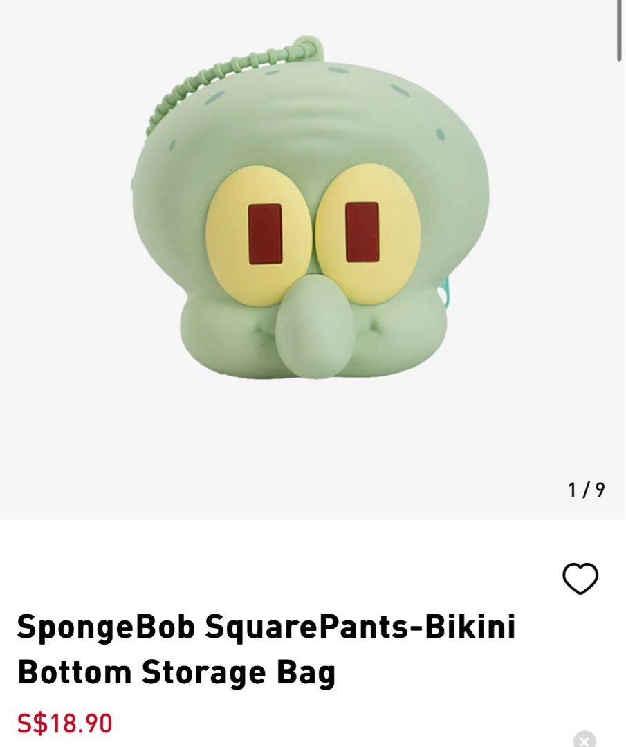 [Squidward & Patrick ONLY] Popmart SpongeBob SquarePants-Bikini Bottom ...