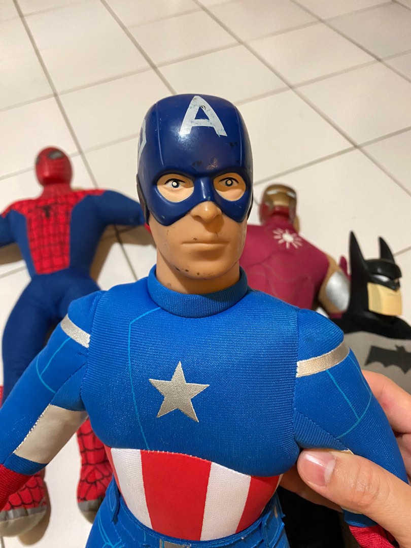Superheroes soft toys, Hobbies & Toys, Toys & Games on Carousell