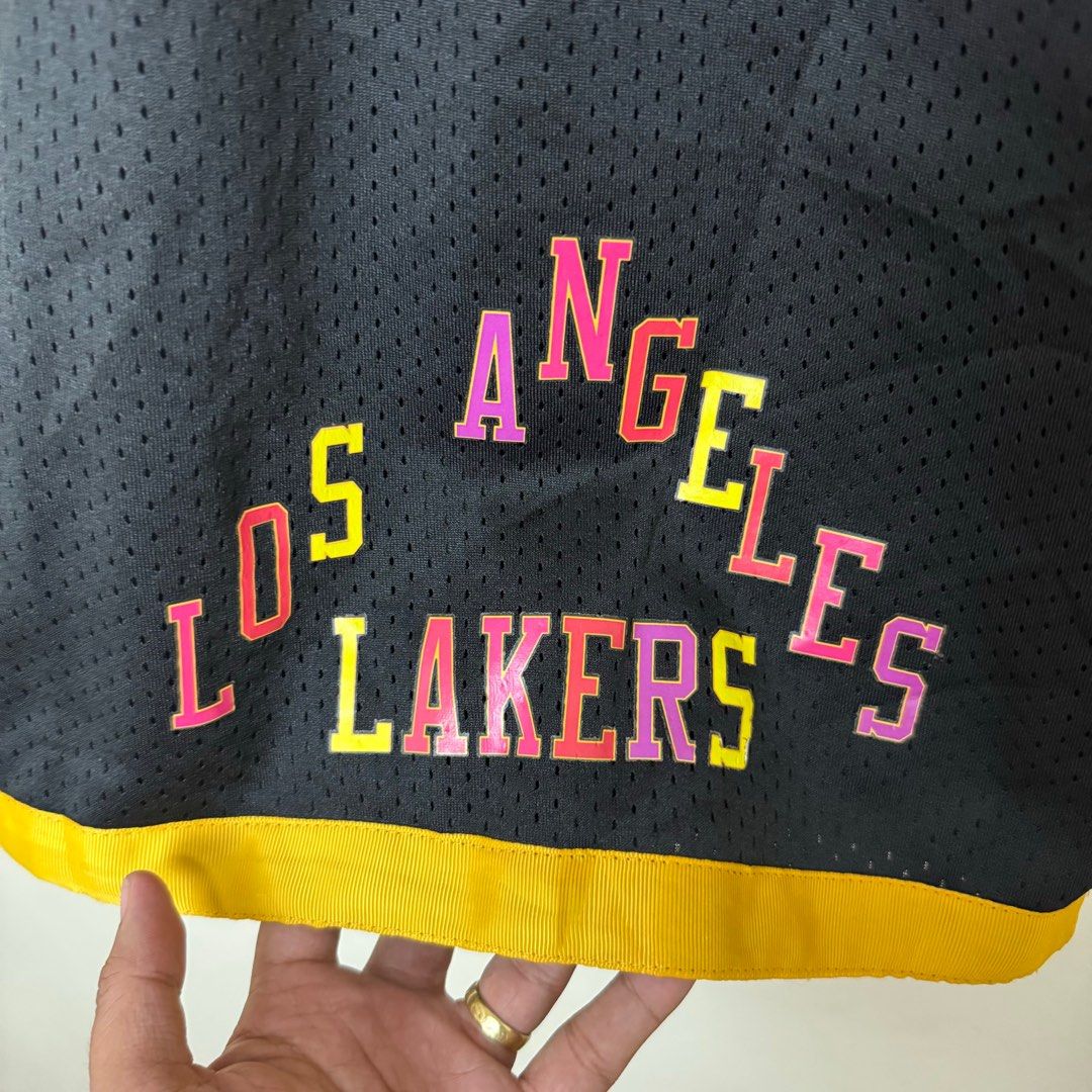Takashi Murakami ComplexCon x LA Lakers M&N Basketball Shorts, Men's Fashion, Bottoms, Shorts on ...