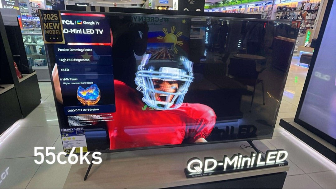TCL MINI LED QLED TV 55C6KS, TV & Home Appliances, TV & Entertainment, TV on Carousell