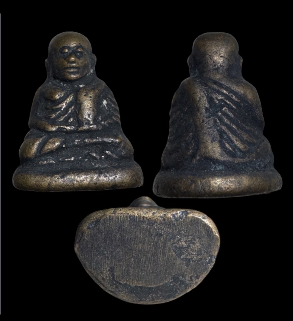 Thai Lanna Amulet LP Ngern Image Wat Bang Klan & LP Phet Phra Nang ...