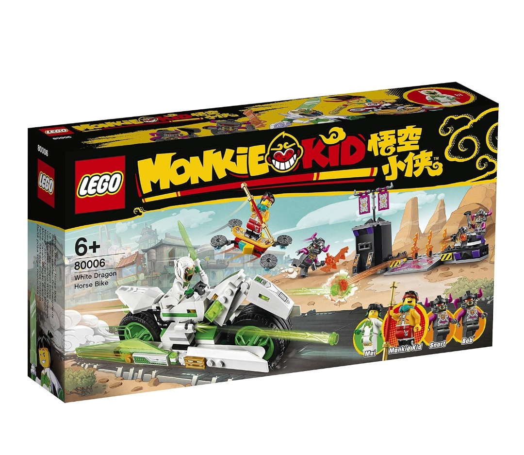 THP-LEGO Monkie Kid 80006 White Dragon Horse Bike, Hobbies & Toys, Toys ...