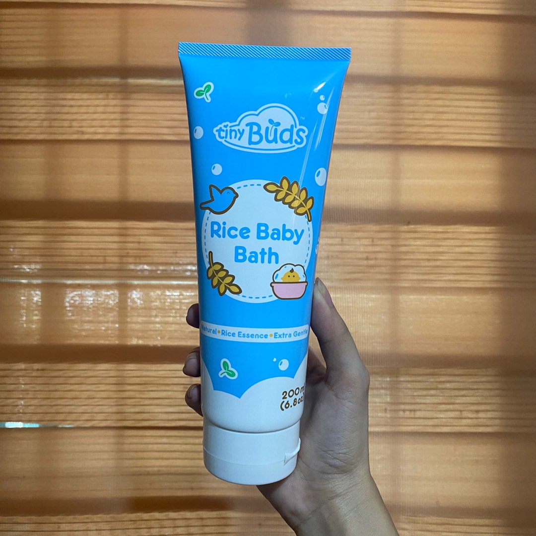 TINY BUDS Rice Baby Bath 200ml, Babies & Kids, Bathing & Changing, Baby ...