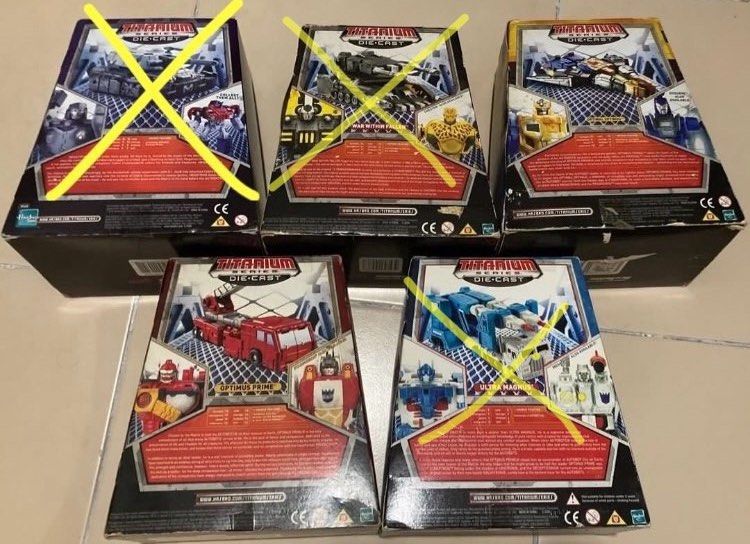 Transformers Titanium Series Die Cast Optimus Prime Ultra Magnus ...
