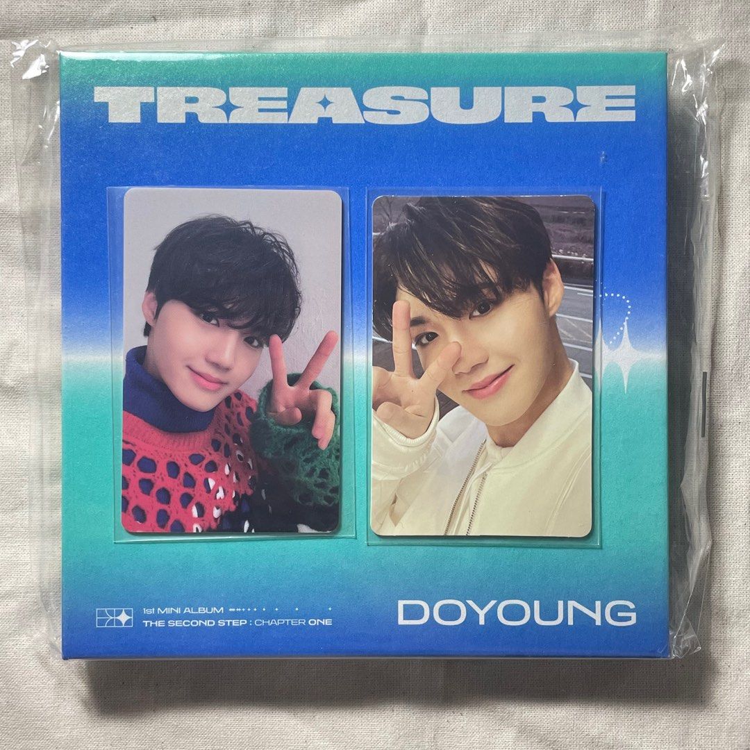 Treasure the second step: chapter one album doyoung version unsealed ...