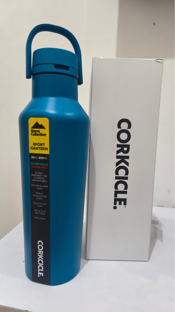 Tumbler Botol Minum Corkcicle Sport Canteen - 20 oz (600ml), Kitchen ...