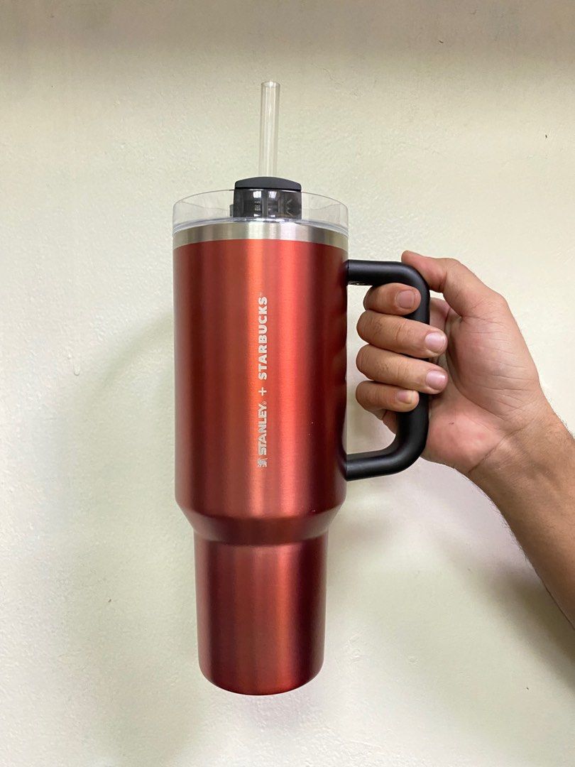 [NEGO] Botol Minum / Tumbler / Tumblr Stanley x Starbucks 40OZ, Kitchen ...