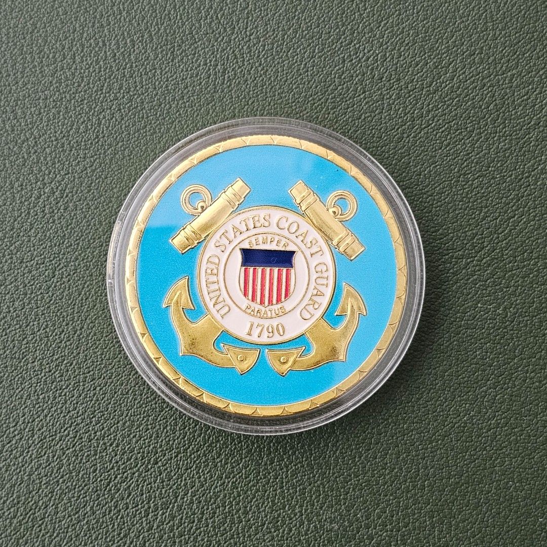 United States Coast Guard 1790 - Semper Paratus, collectable coin ...