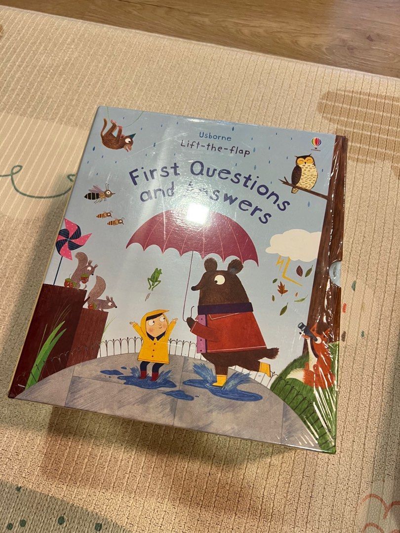 Usborne Lift The Flap First Questions & Answers Collection Box Set ...