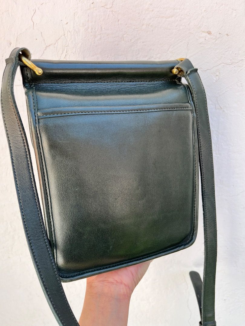 Vintage Coach Murphy 9930 Crossbody Shoulder Bag in Forest Green ...