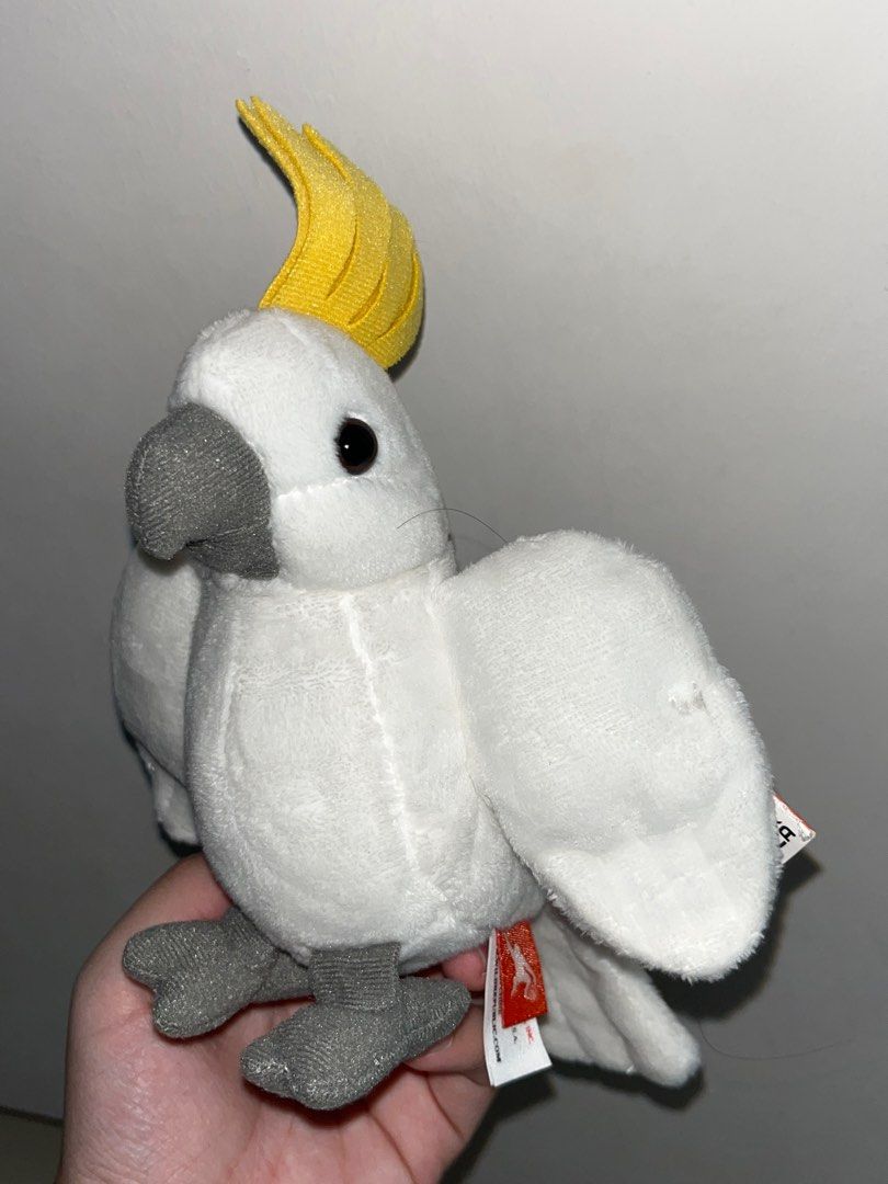 wild republic cockatoo bird parrot soft toy stuffed animal plush ...