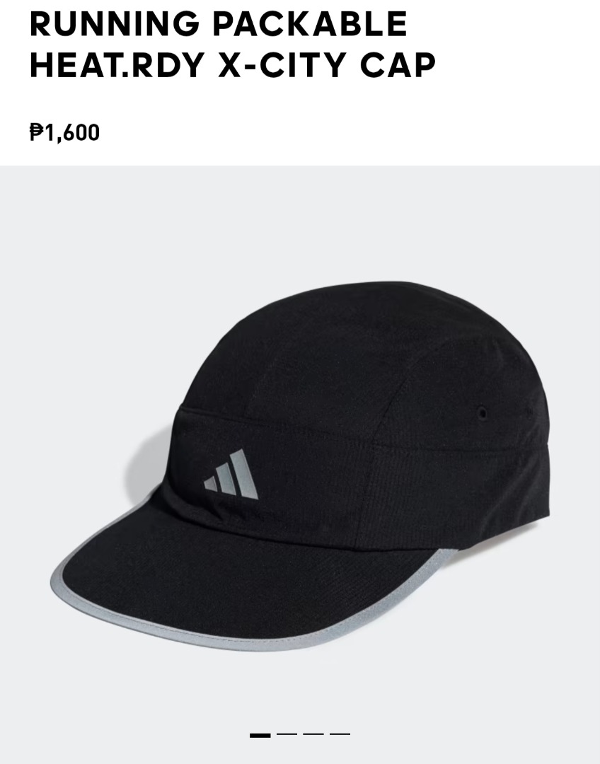 Womens Adidas Running Packable Heat.RDY X-CITY CAP, Health & Nutrition ...