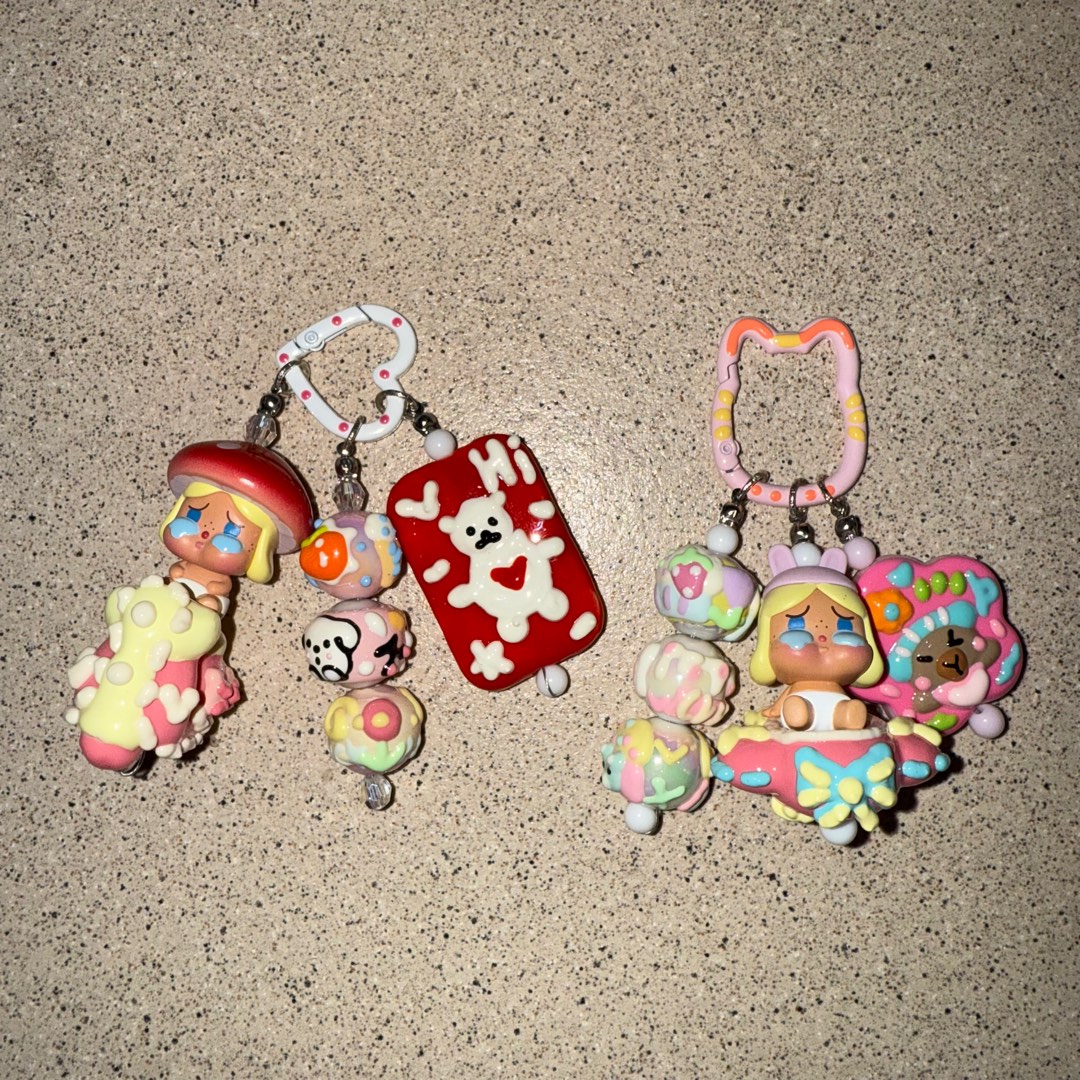 (WTS, Brand New) Assorted Popmart Crybaby Bag Charms / Keychains ...
