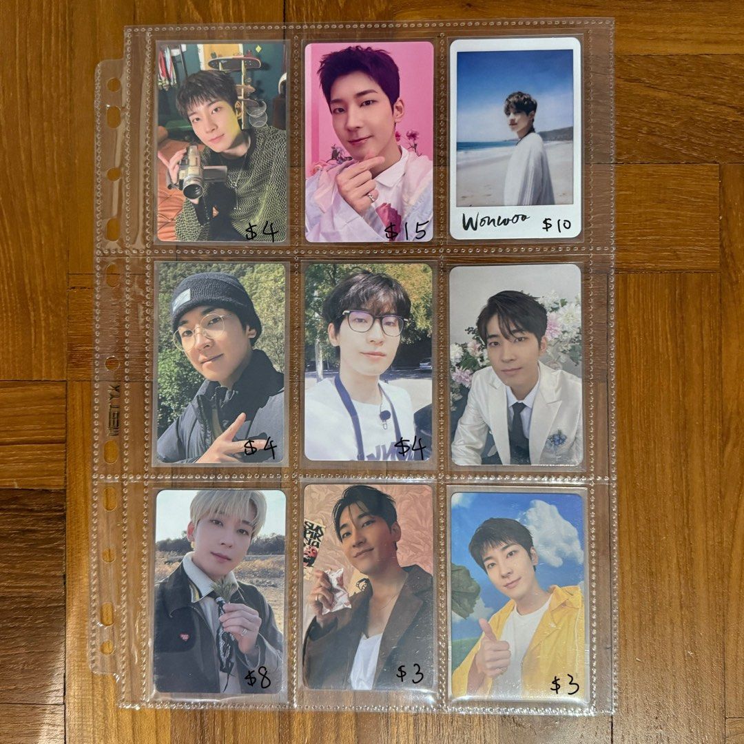 Wts Seventeen Wonwoo pcs | svt wonu jww (Updated), Hobbies & Toys ...