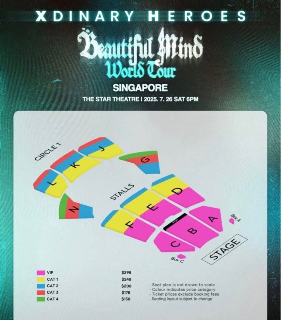 Xdinary Heroes World Tour in SINGAPORE, Tickets & Vouchers, Event Tickets on Carousell