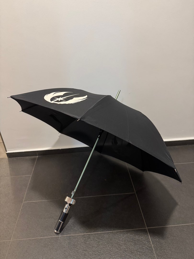 Yoda Lightsaber Umbrella, Hobbies & Toys, Toys & Games on Carousell