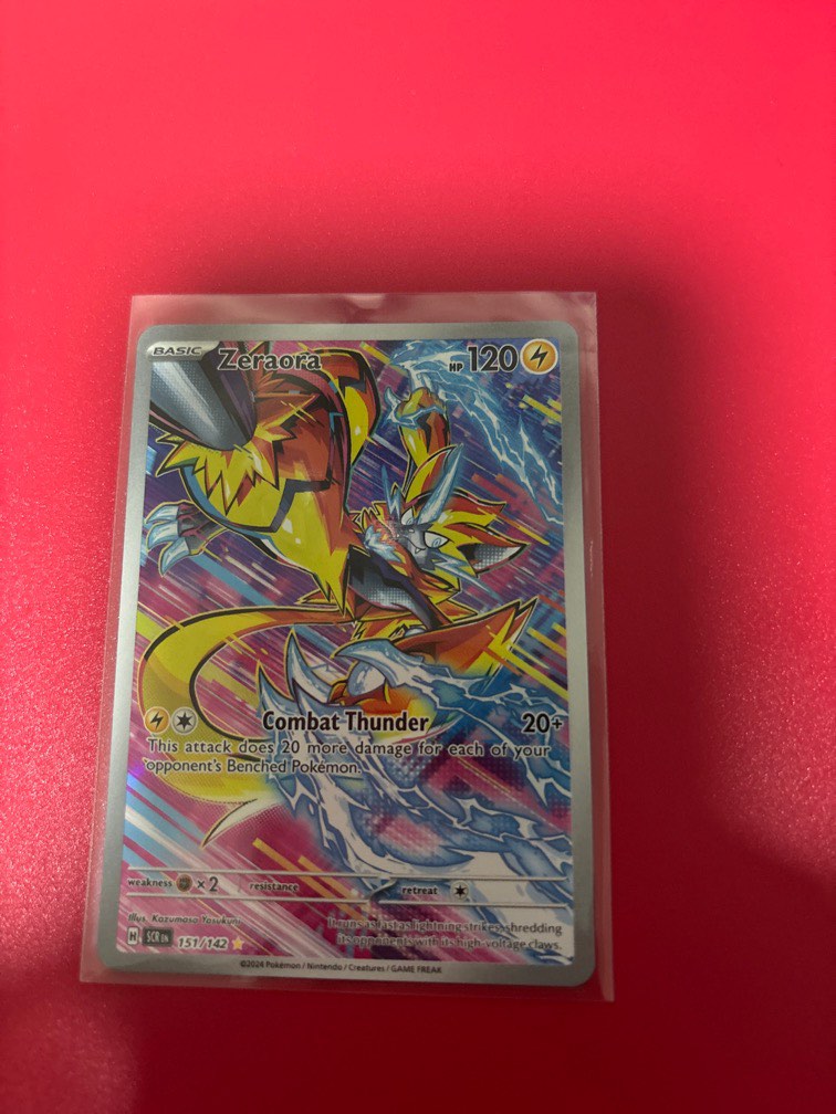 Zeraora 151/142 Stellar Crown IR, Hobbies & Toys, Toys & Games on Carousell