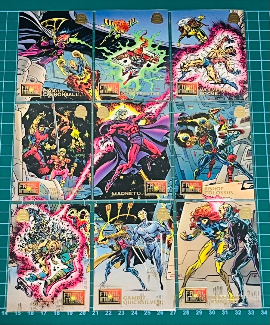 1994 Marvel Universe card - Fatal Attractions (Set of 9), Hobbies ...