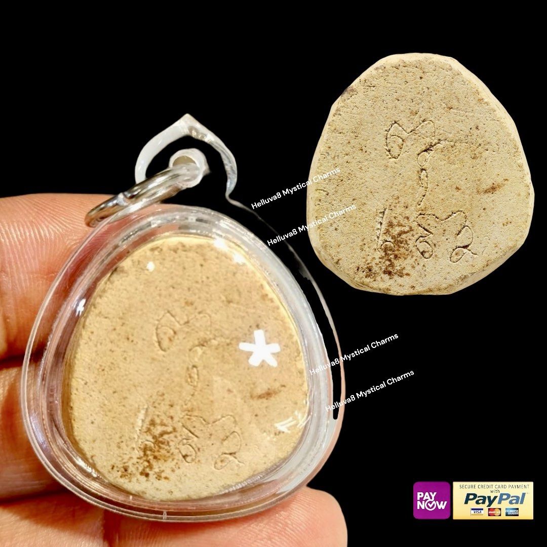 2499 Mae Chee Boonreun Phra Pidta Lang Yant Phutto, Wat Awut Wikasitaram BE2499, Thai Amulet ...