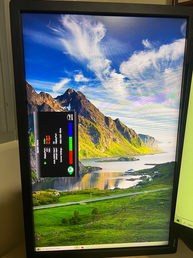 24 inch Monitor IPS Display with Monitor Arm, Computers & Tech, Parts ...